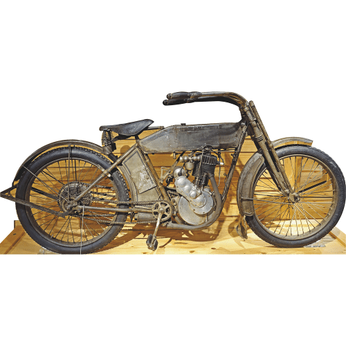 SP13112 Mr Davidson and Mr Harley's 1913 Model Motorcycle Cardboard ...