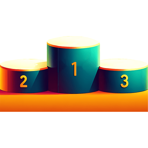 SP13170 Winner Podium Prize First 1st Second Third Place Cardboard ...