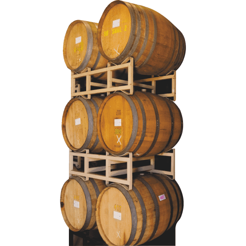 SP13278 Whiskey Whisky Wine Cellar Cask Barrel Stack Cardboard Cutout ...