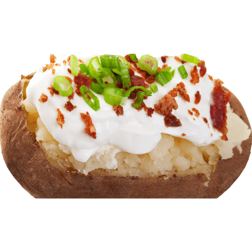 SP13289 Loaded Baked Potato Sour Cream Bacon Chives Cardboard Cutout ...