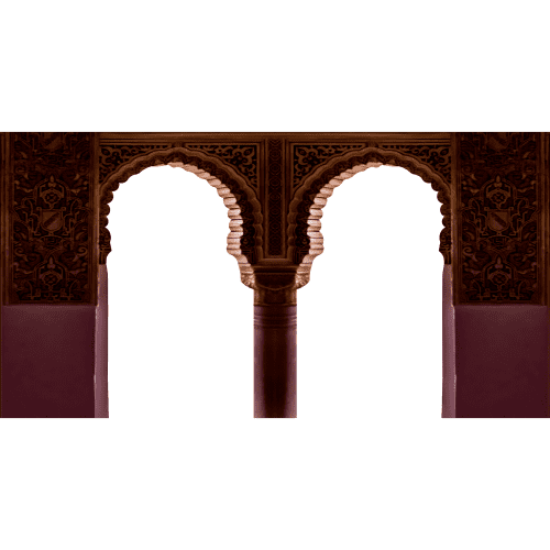 SP13304 Arab Arched Windows Spain Architecture Cardboard Cutout Standee ...