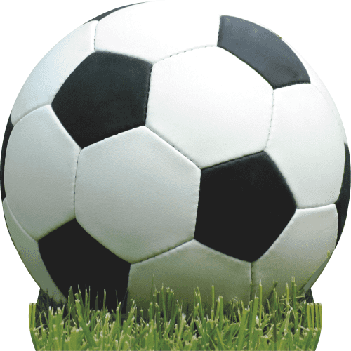 SP13439 Soccer Ball On Grass Cardboard Cutout Standee Standup - Walmart.com