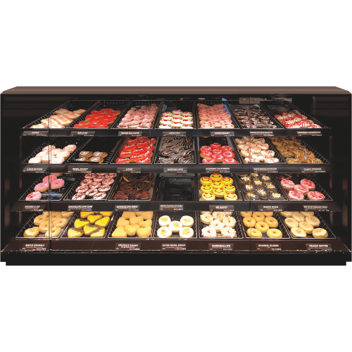 SP13464 Donut Coffee Shop Counter Stand In Cardboard Cutout Standee ...