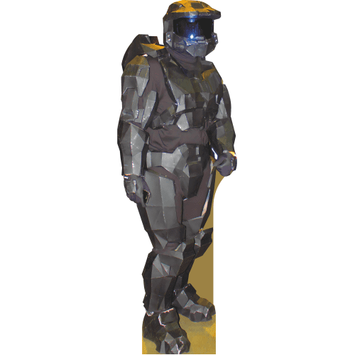 SP13469 Chief Master Marine Soldier Red Vs Blue Deathmatch Cardboard ...