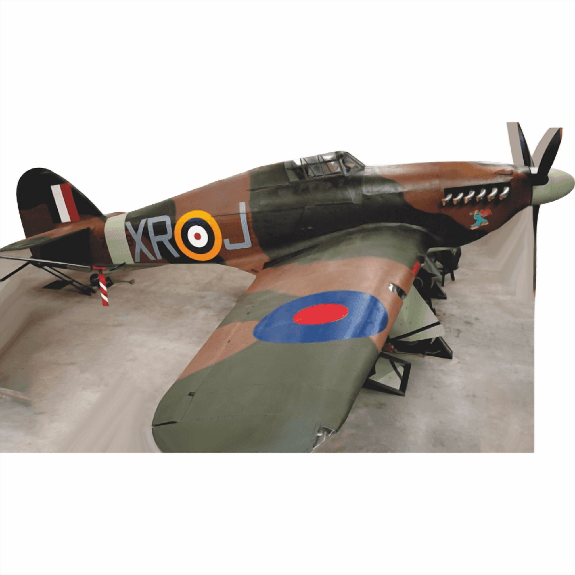 SP13487 Hawker Hurricane Airplane 1930s 1940s WWII Cardboard Cutout ...