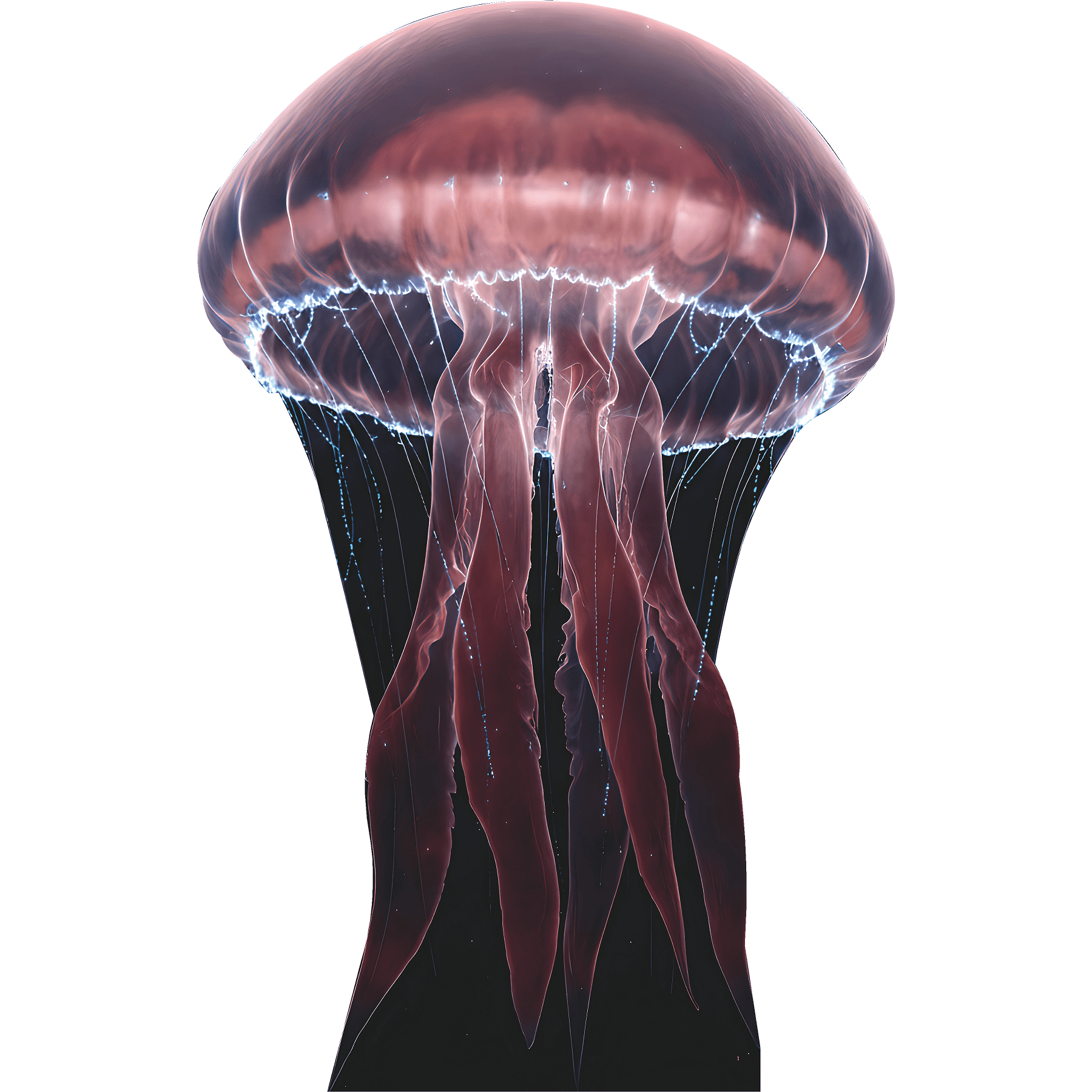 SP13634 Giant Phantom Jellyfish Cardboard Cutout Standee Standup ...