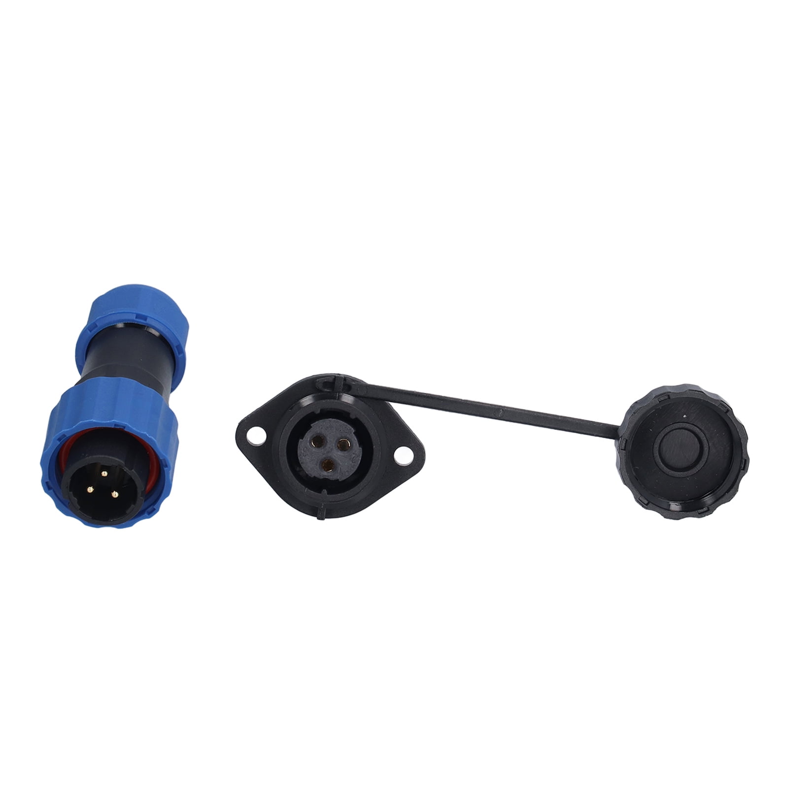 SP16 Flange Waterproof Aviation Plug Socket IP68 Male and Female Butt ...