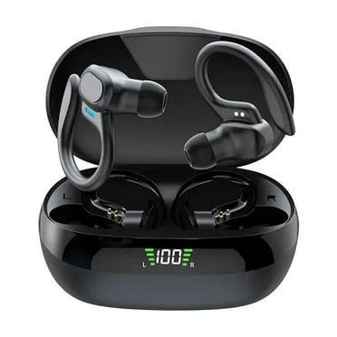 Mugo Wireless Earbud, Sport Bluetooth 5.3 Headphones with Earhooks ...