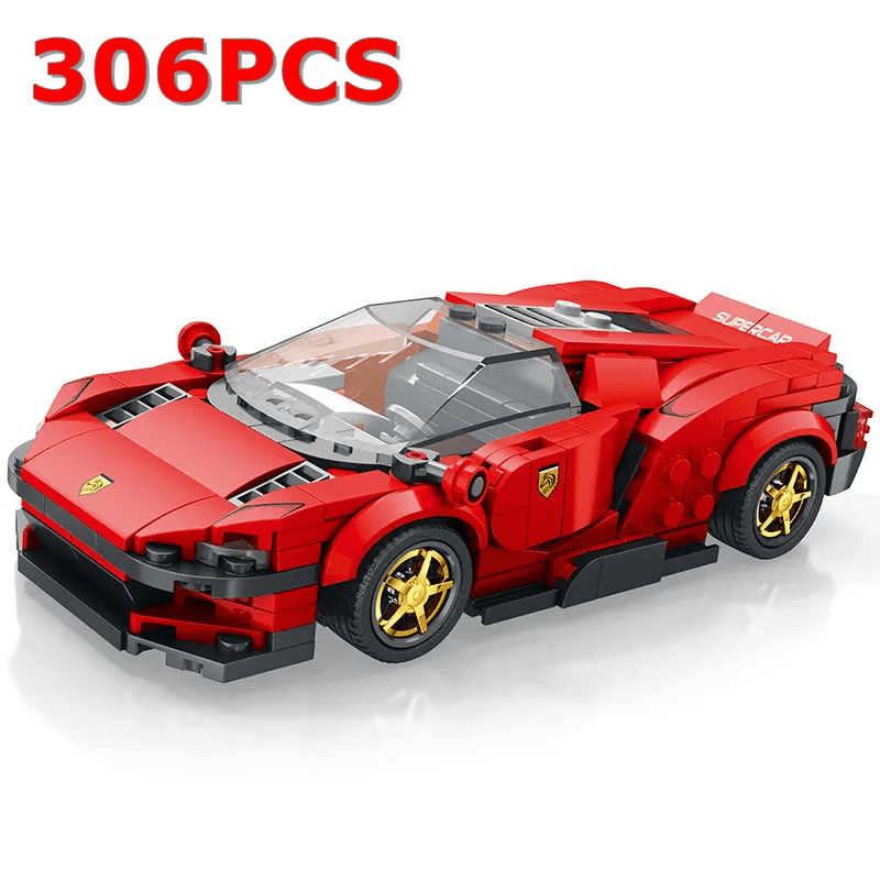 SP3 Model Sports Car Building Blocks Technical Racing Vehicle Supercar ...