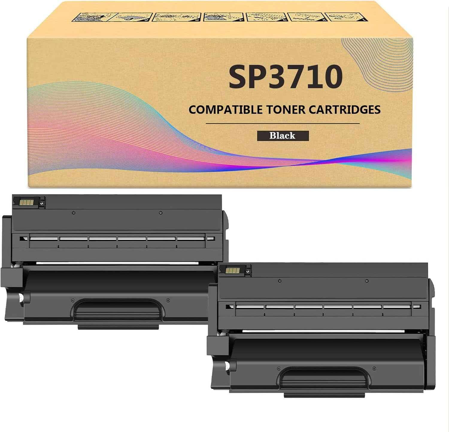 SP3710 Compatible Toner Cartridge Replacement for M320F P311 SP3710DN ...