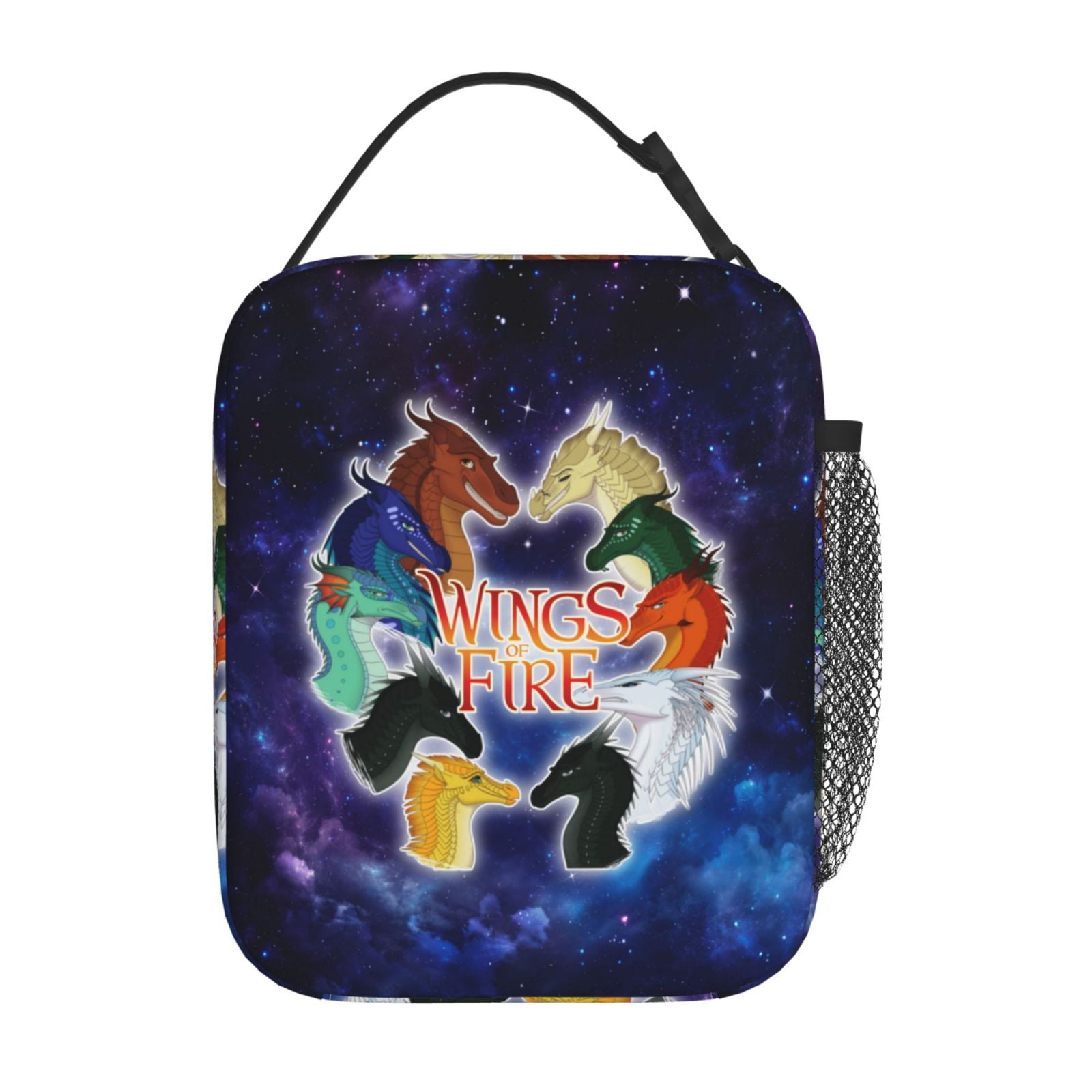 Wings Dragon Fire Lunch Box Insulated Lunch Bag Cute Lunch Box Suitable ...