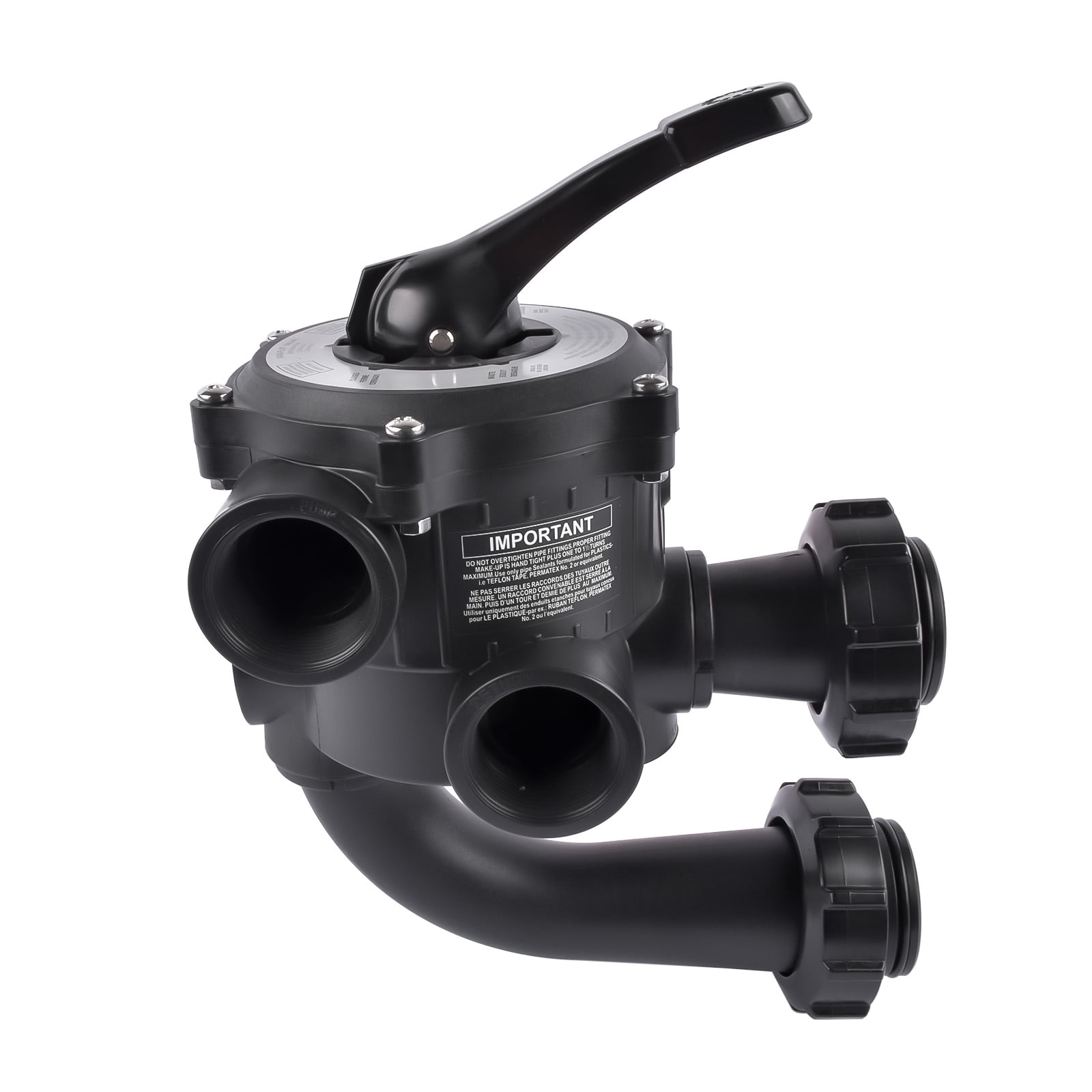 SP710XR50 Multiport DE Filter Valve - 1.5 Side Mount for/In-Ground ...
