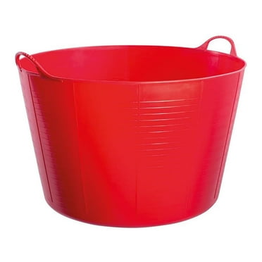 Tuff Stuff Large 26 Gallon Utility Bucket, KMM100 All-Purpose Recycled ...