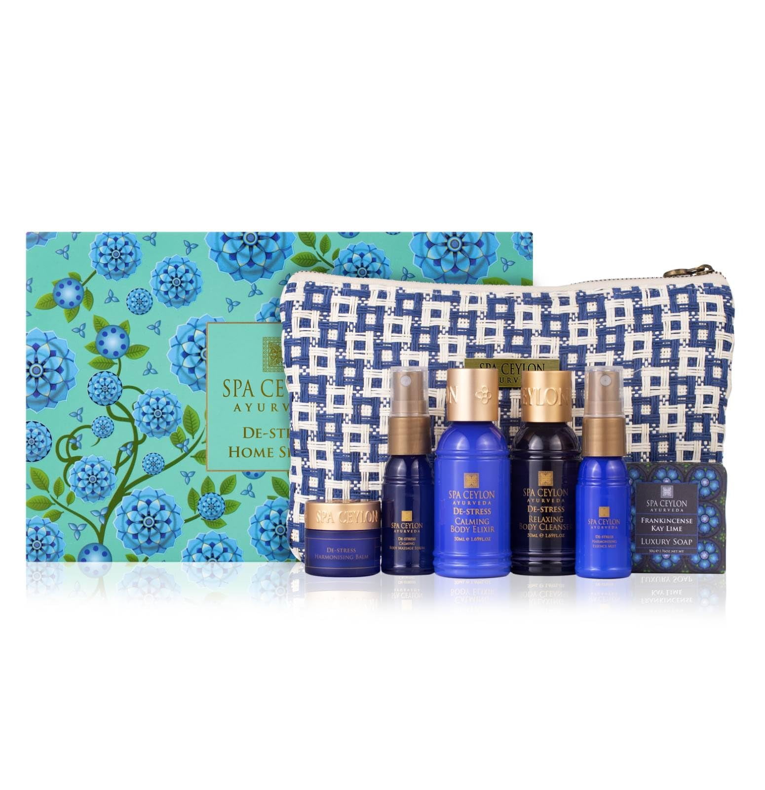SPA CEYLON De-stress Home MSF2 Spa Set | Ayurvedic Spa Gift Kit ...
