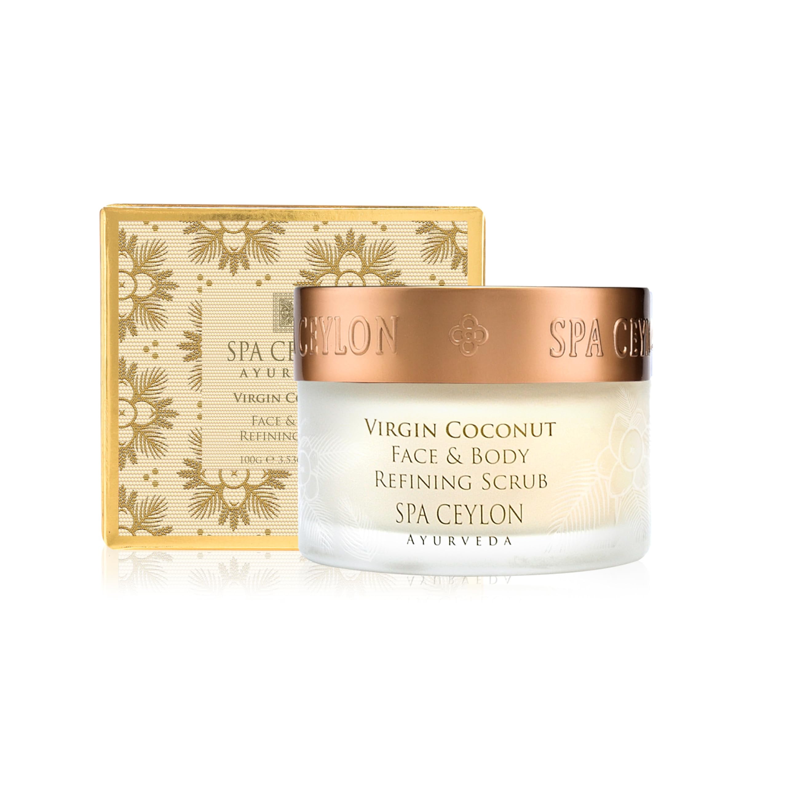 SPA CEYLON Virgin Coconut SBF3 Face and Body Refining Scrub | Natural ...