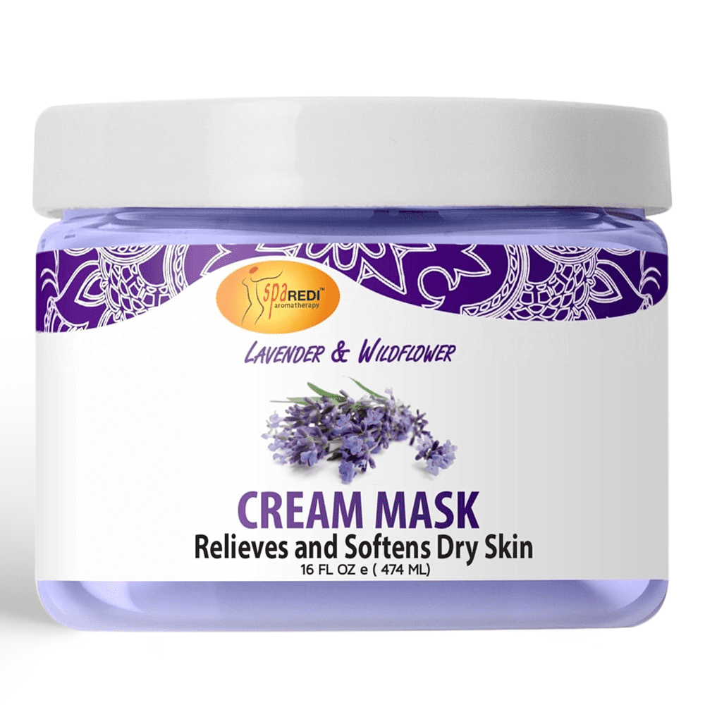 SPA REDI - Body and Foot Cream Mask, Lavender and Wildflower, 16 Oz ...
