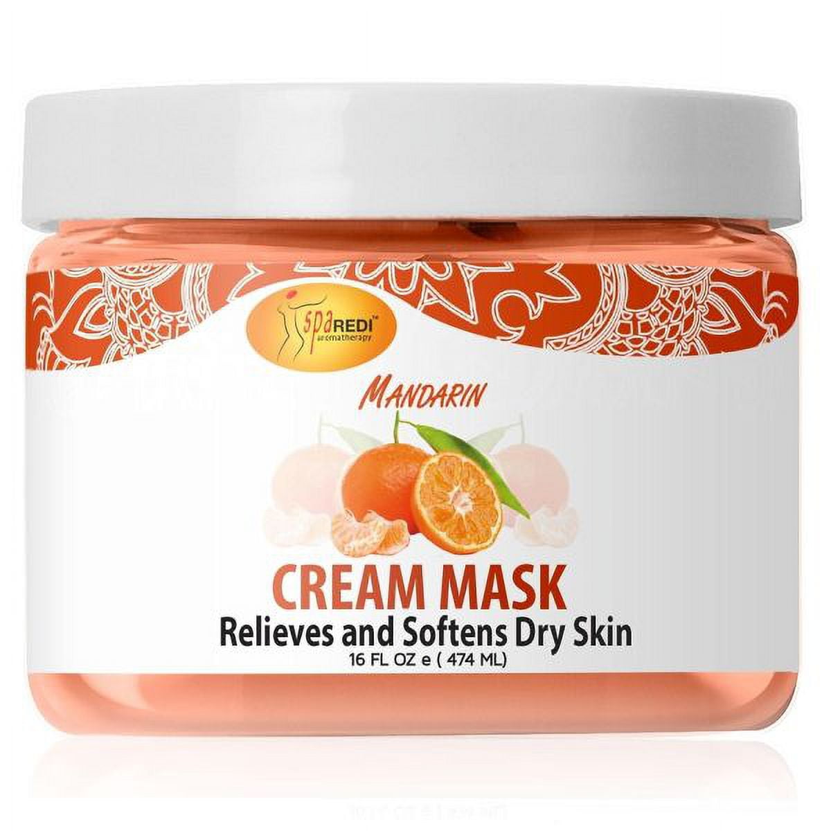 SPA REDI - Body and Foot Cream Mask, Mandarin, 16 Oz - Pedicure Massage ...
