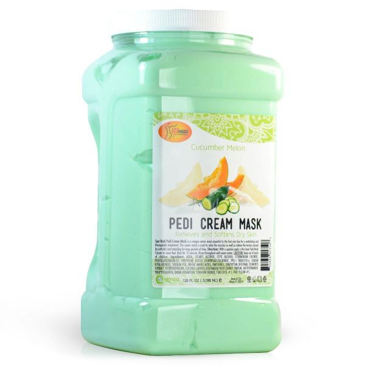 SPA REDI - Body and Foot Cream Mask, Cucumber and Melon, 128 Oz ...