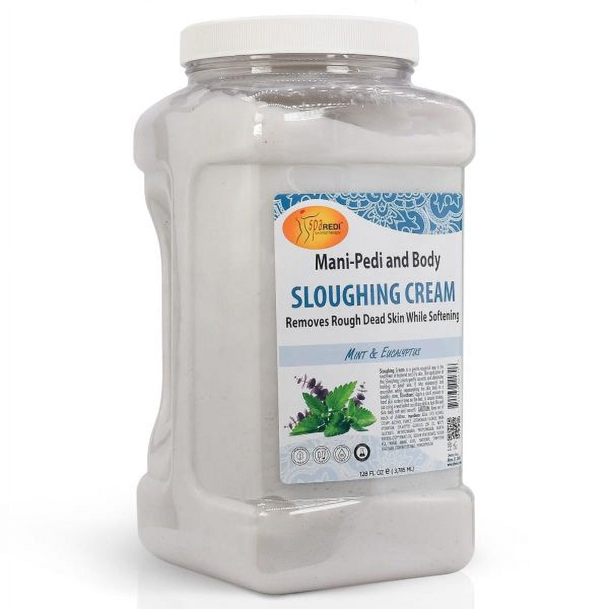SPA REDI - Foot Cream, Sloughing Lotion, Mint and Eucalyptus 128 Oz ...