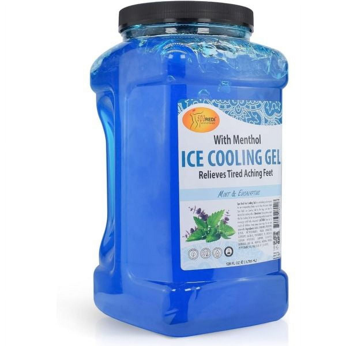 SPA REDI - Massage Cooling Gel for Pedicure, With Menthol, Peppermint ...