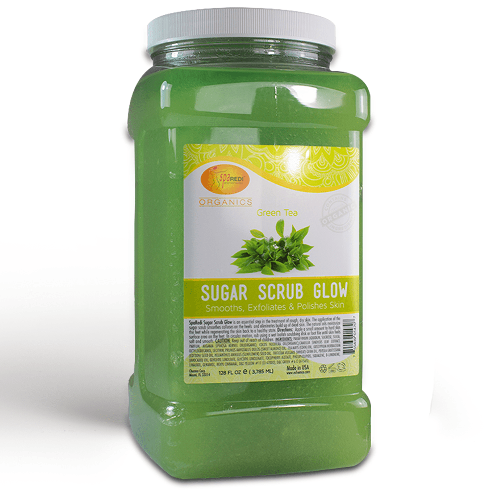 SPA REDI - Sugar Body Scrub, Green Tea, 128 Oz - Exfoliating ...