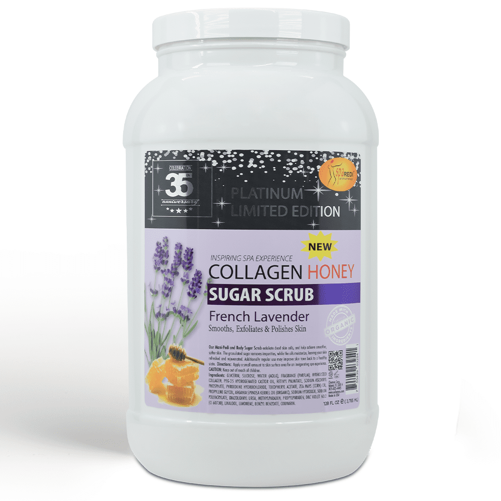 SPA REDI Sugar Scrub - Exfoliating, Moisturizing, Hydrating and ...