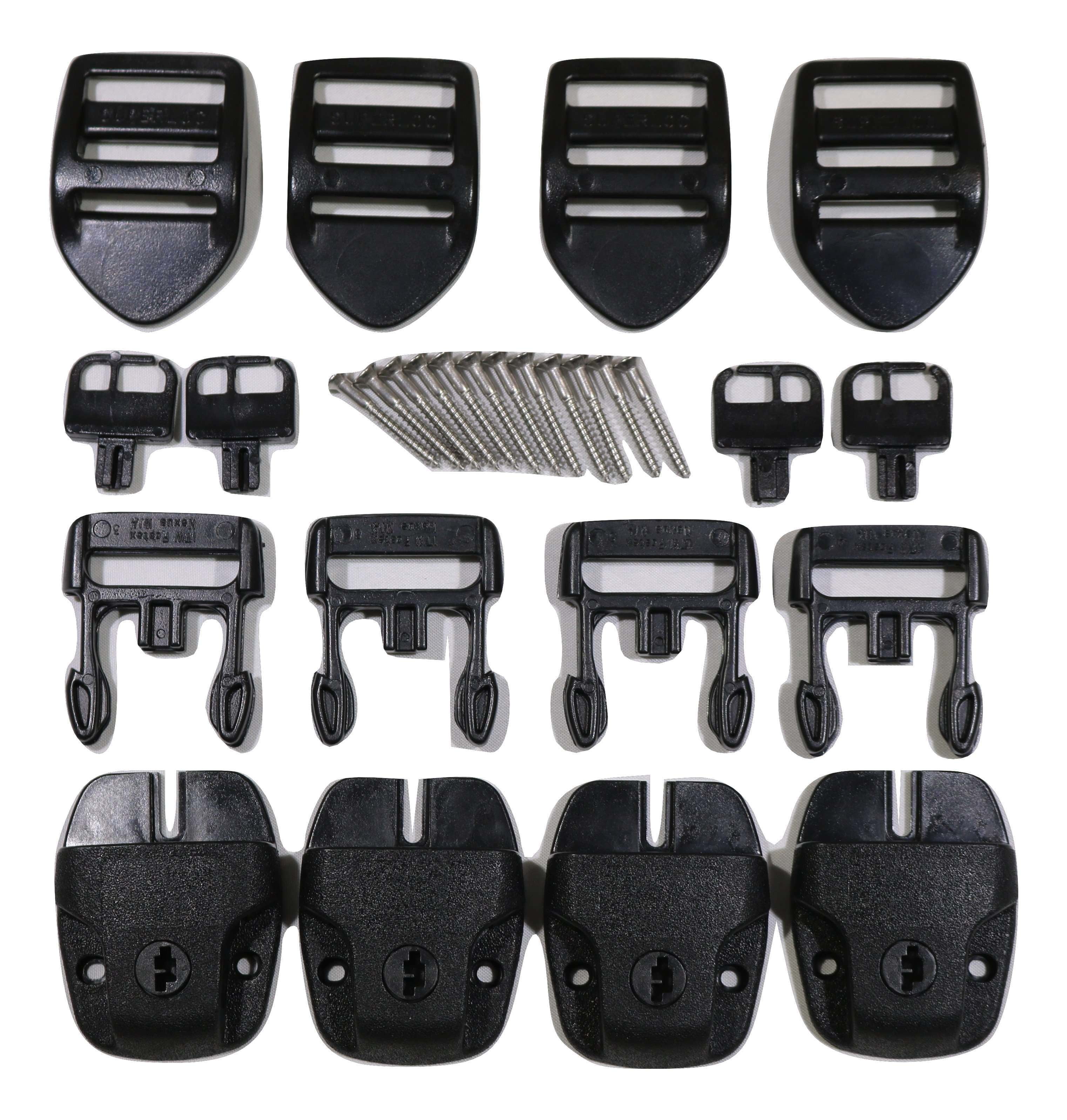 SPA or Hot Tub Cover Nexus Lock Plastic Buckle Replacement Kit | 4 PACK ...