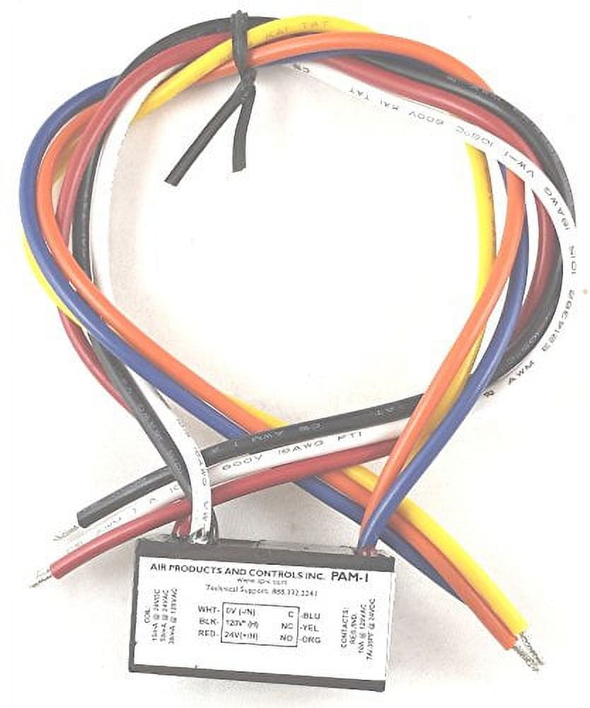 SPACE AGE SSU-PAM-1 2P 24/115V 10A 24V COIL ENCAPSULATED DPDT RELAY ...