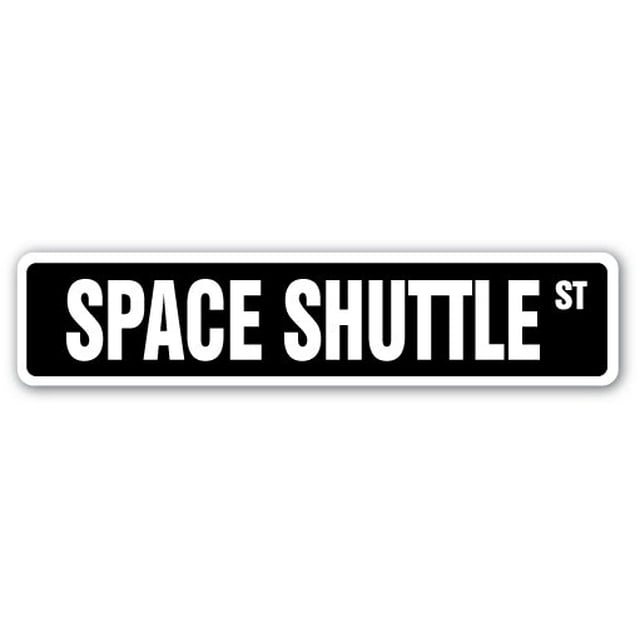 SPACE SHUTTLE Street Sign NASA Cape Canaveral Kennedy rocket | Indoor ...