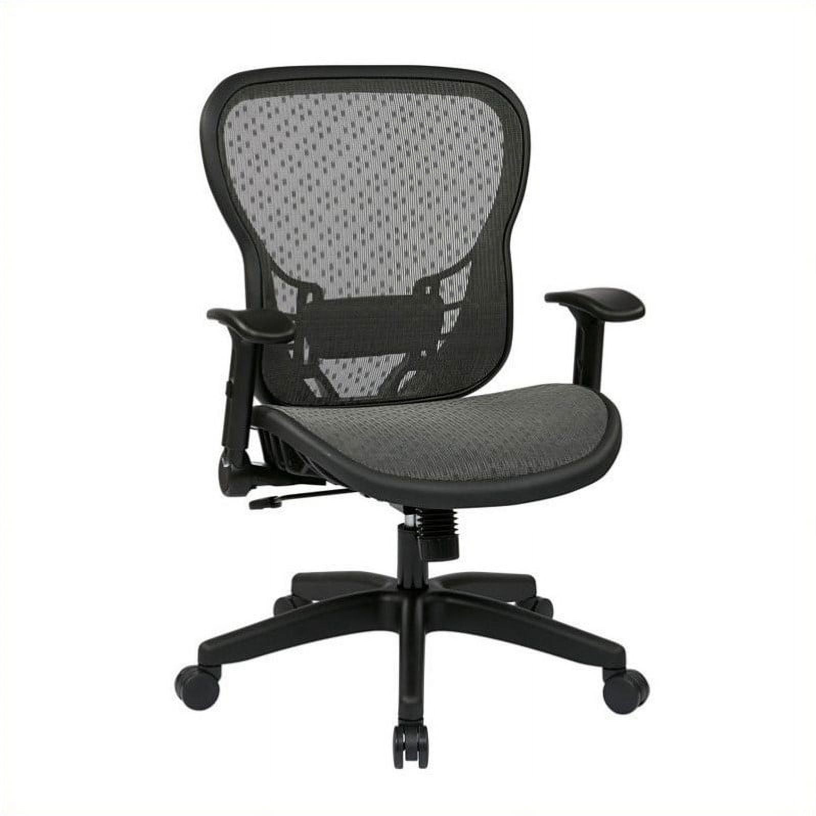 Space Seating Deluxe R2 SpaceGrid Chair, Breathable Mesh, Adjustable ...