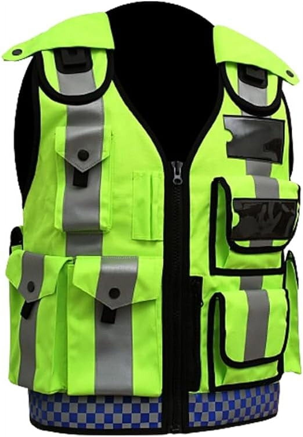 SPALL PRO US Security Vest Safety Enforcement Vest High Visibility ...