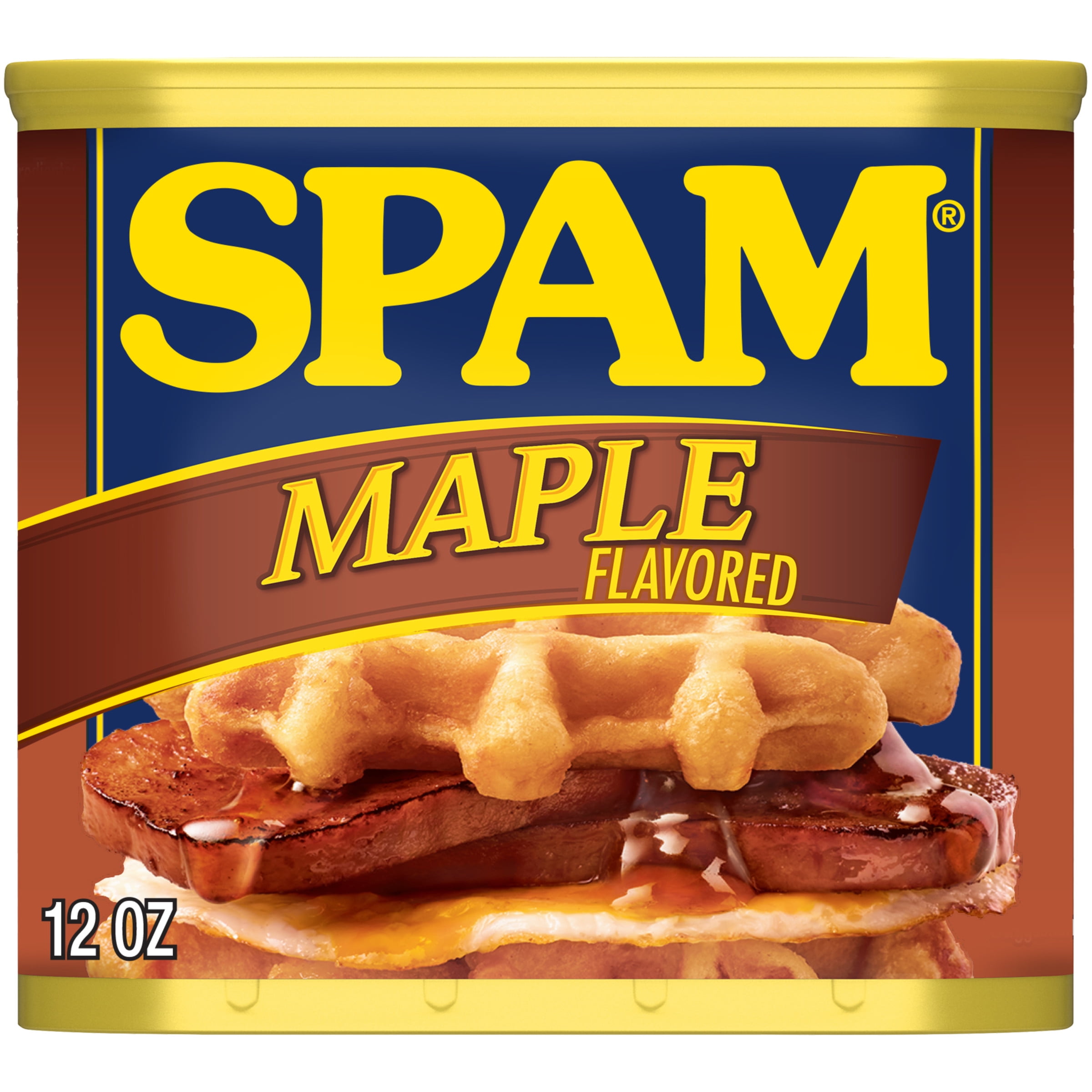 SPAM Maple Flavored Single Pack, 12 oz Can Groceries - Walmart.com