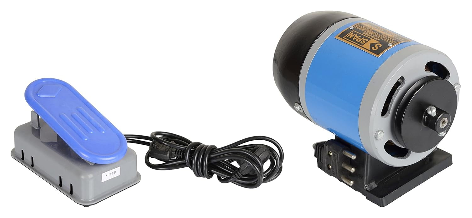 SPAN Super AC 112 HP Without Carbon Sewing Machine Motor for Full ...