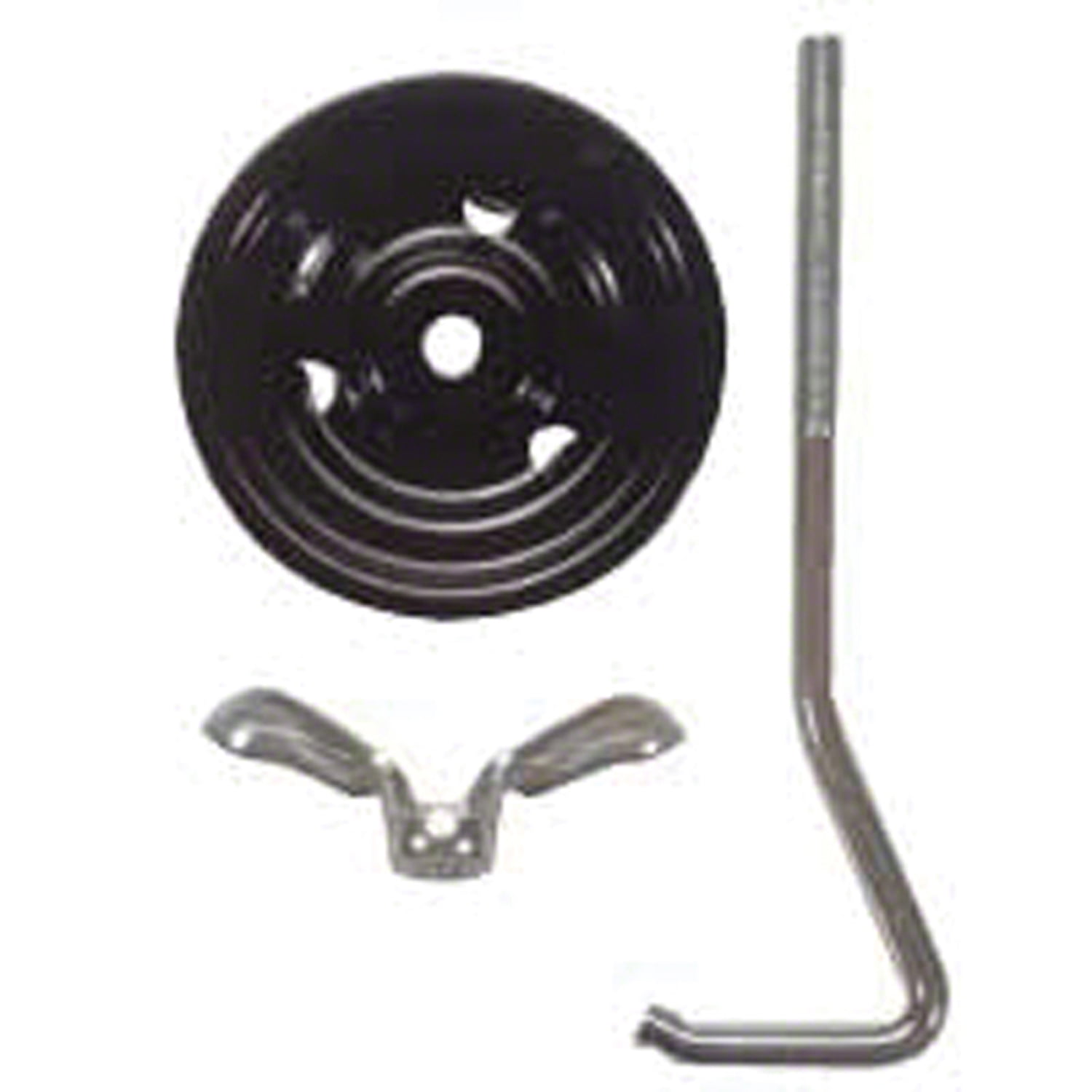 SPARE TIRE HOLD-DOWN SET; INCLUDES PLATE; BOLT; AND NUT - Walmart.com
