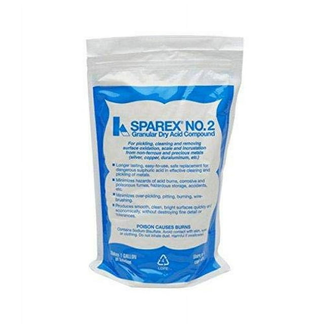 SPAREX No 2 Granular Dry Acid Pickling Compound 10oz for Cleaning ...