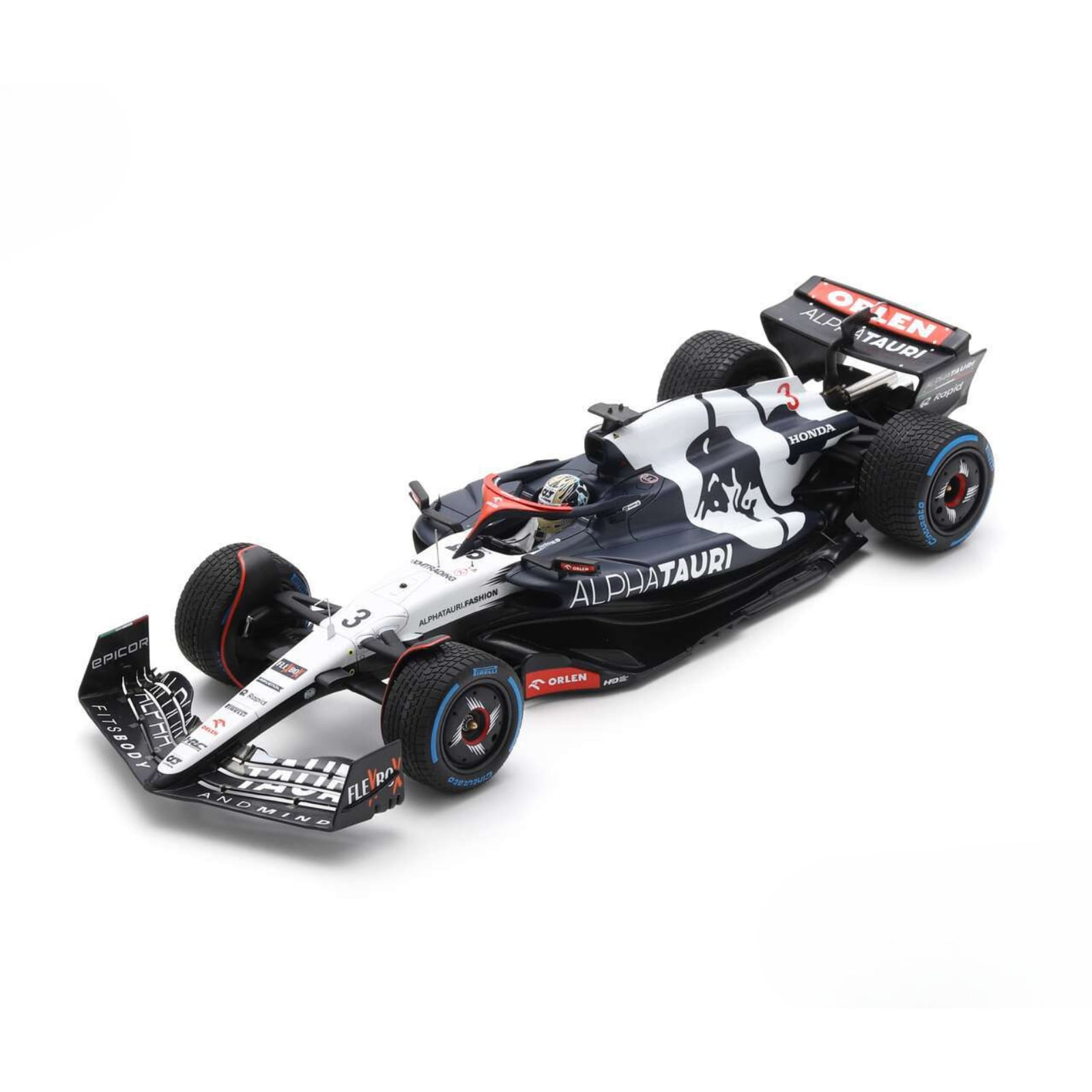 SPARK 1/18 - ALPHA TAURI AT04 - Belgium GP 2023 (D. Ricciardo ...