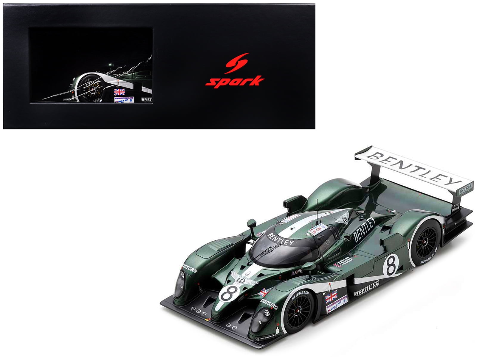 SPARK 1/18 - BENTLEY EXP Speed - 2nd Le Mans 2003 - Walmart.com