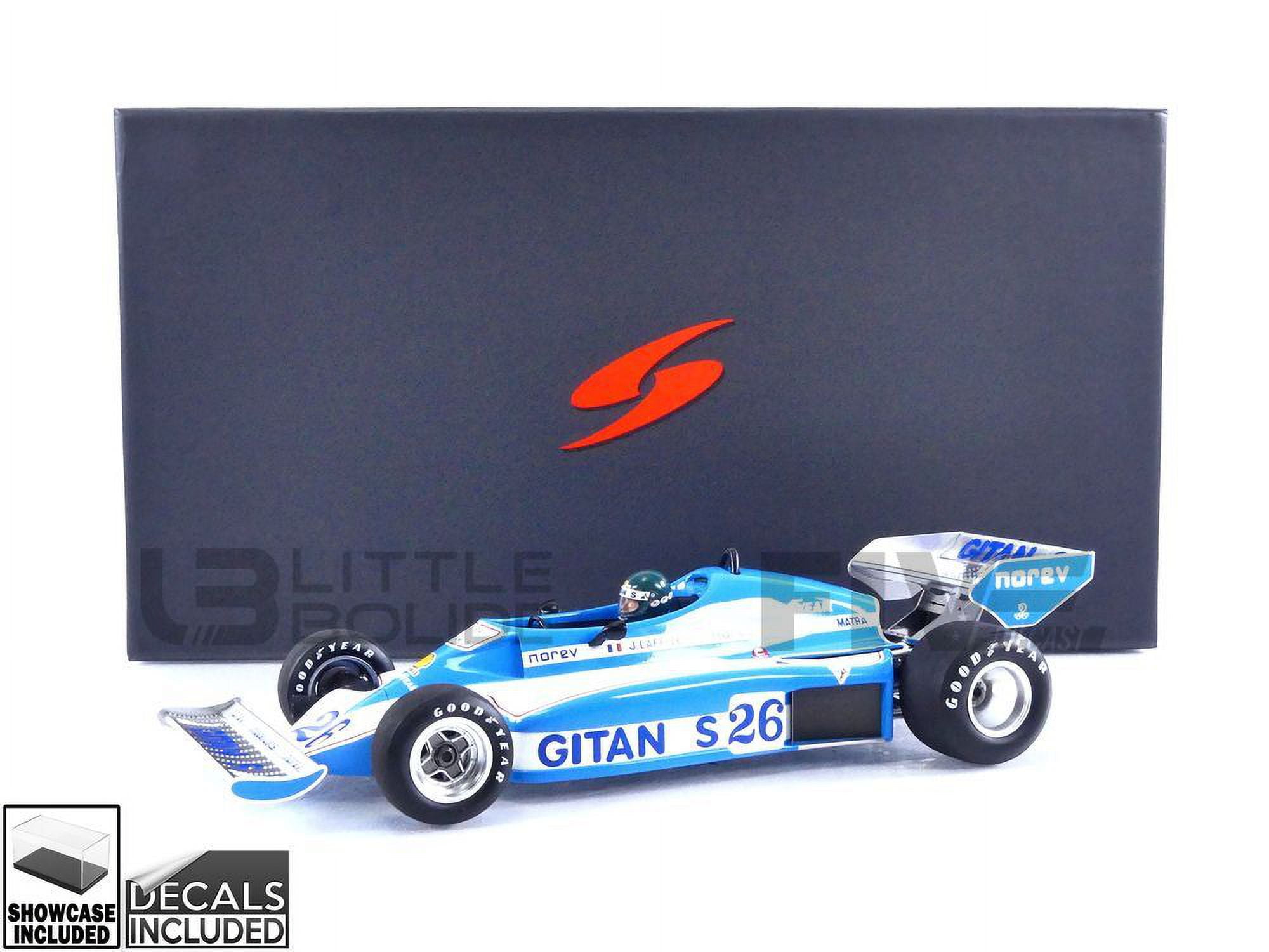 SPARK 1/18 - LIGIER JS7 - Winner GP Suede 1977 (J. Laffite ) - Walmart.com