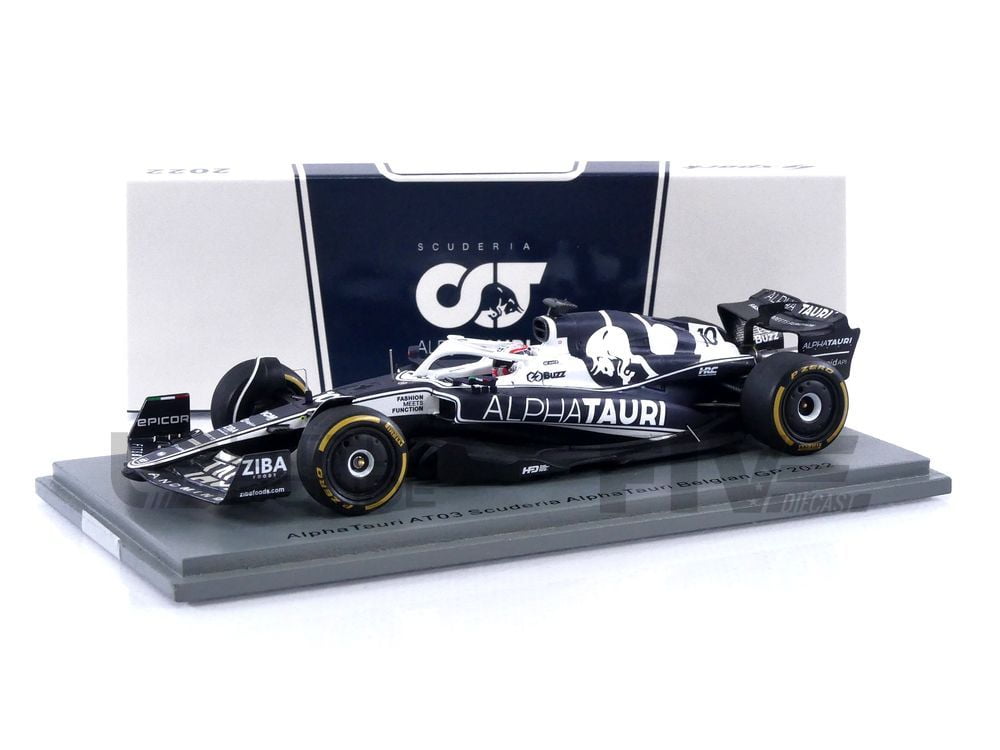 SPARK 1/43 - ALPHA TAURI AT03 - Belgian GP 2022 (P. Gasly) - Walmart.com