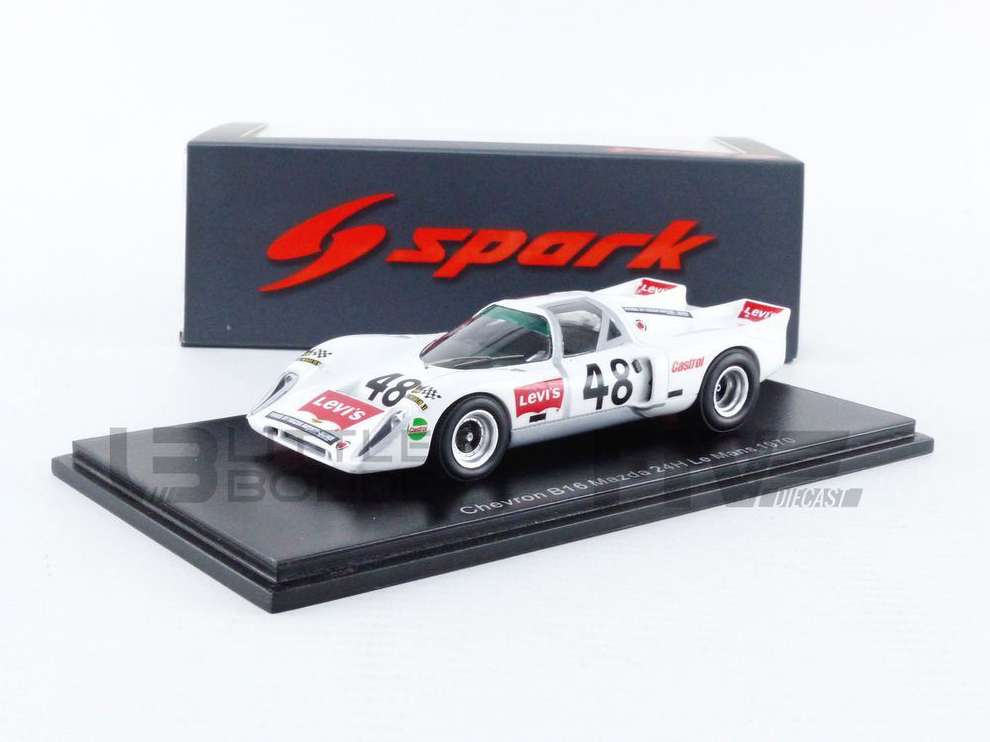 SPARK 1/43 - CHEVRON B16 Mazda - Le Mans 1970 - Walmart.com
