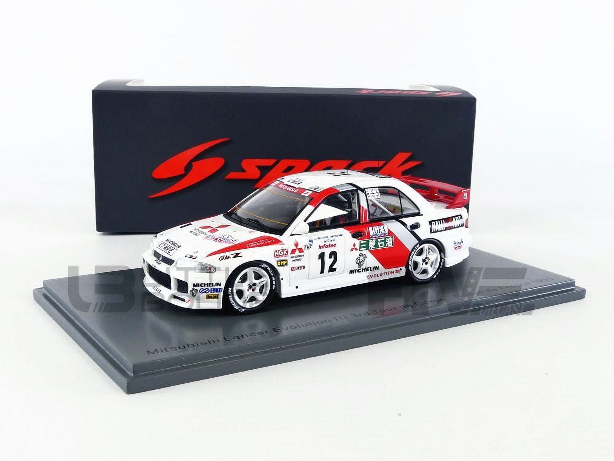SPARK 1/43 - MITSUBISHI Lancer Evolution III - Tour de Corse 1995 ...