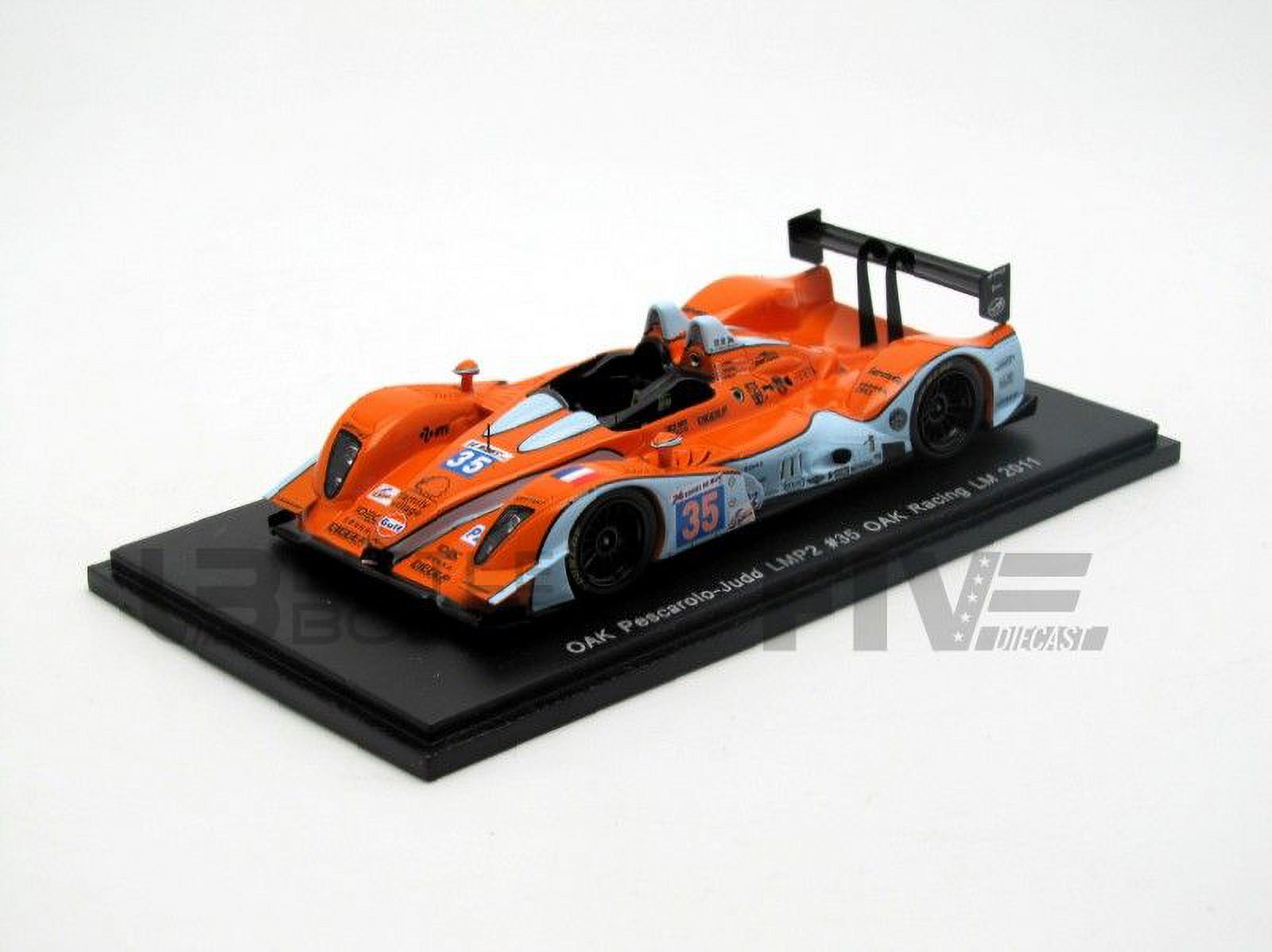 SPARK 1/43 - PESCAROLO OAK Pescarolo Judd LMP2 - Le Mans 2011 - Walmart.com