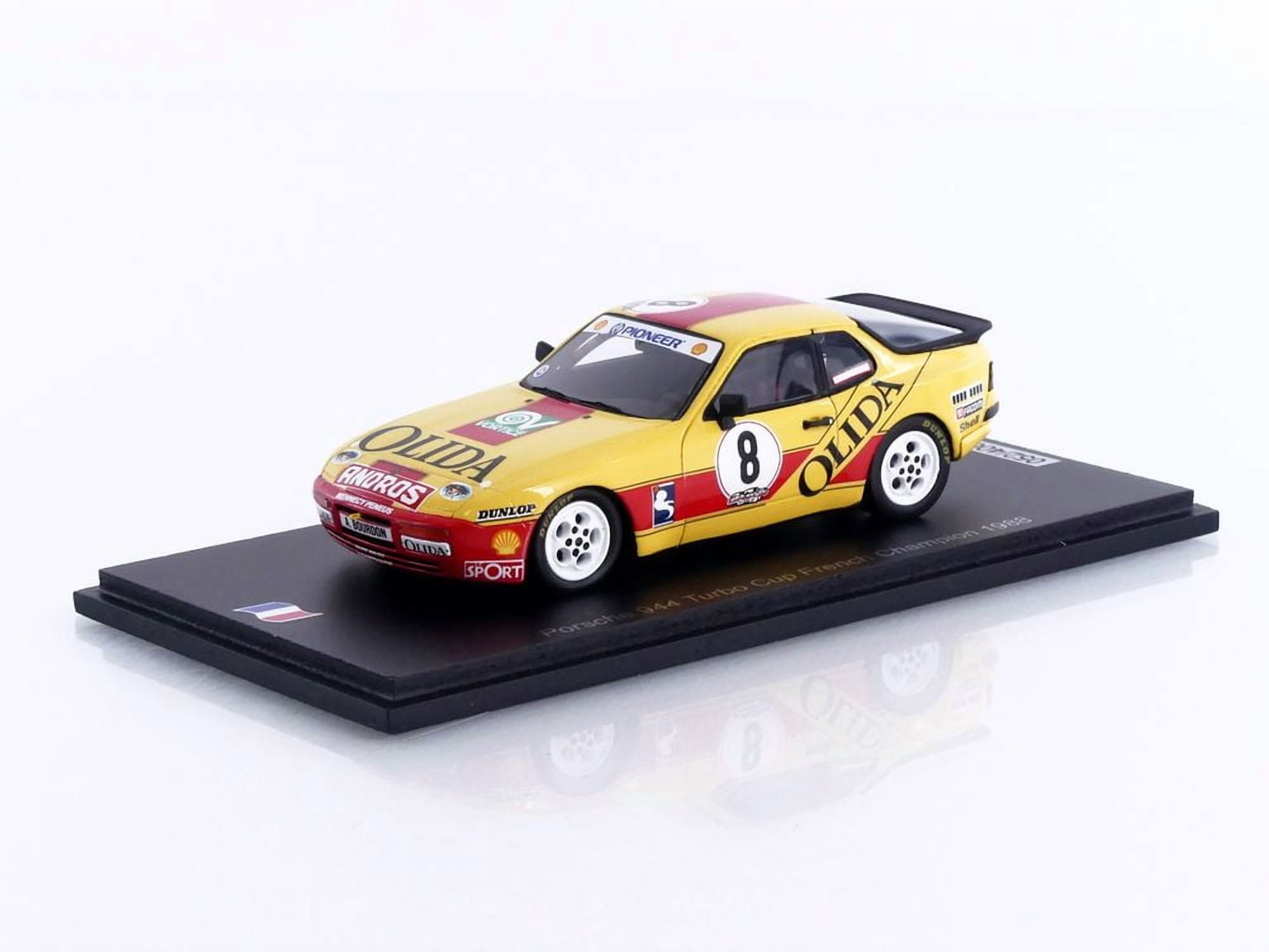 SPARK 1/43 - PORSCHE 944 Turbo Cup - French Champion 1988 - Walmart.com