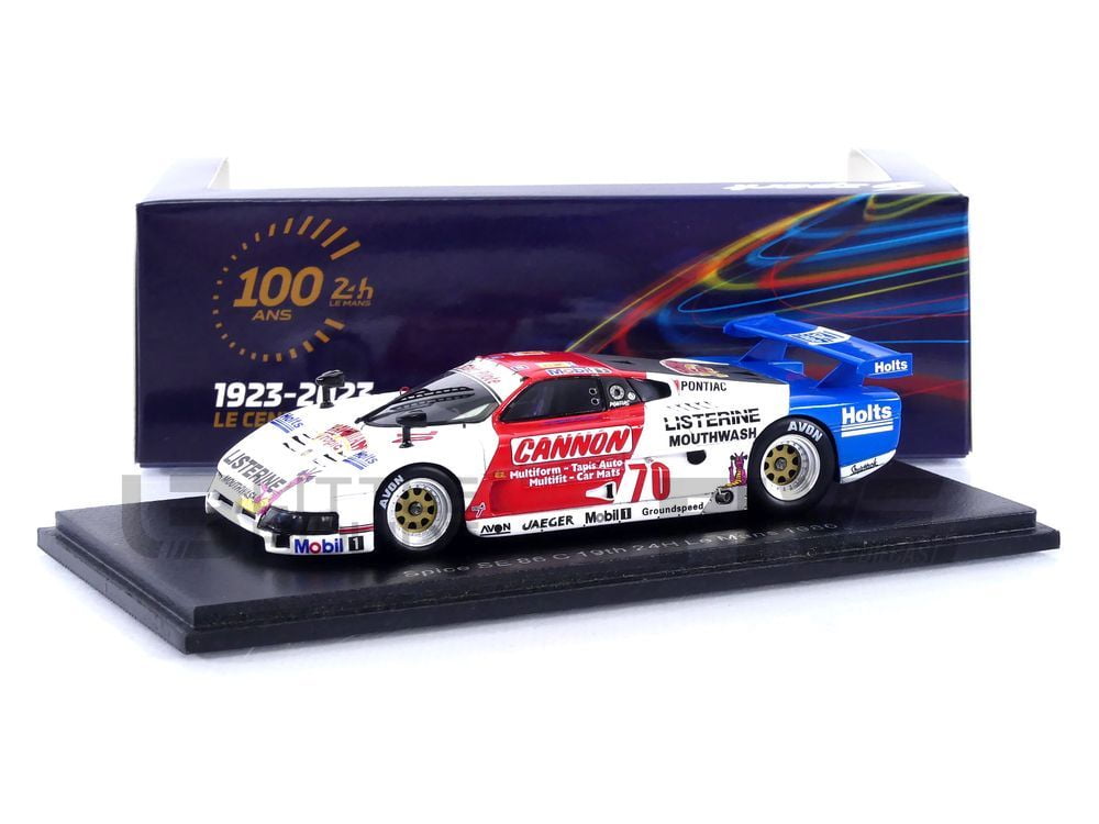 SPARK 1/43 - SPICE SE 86 C - Le Mans 1986 - Walmart.com