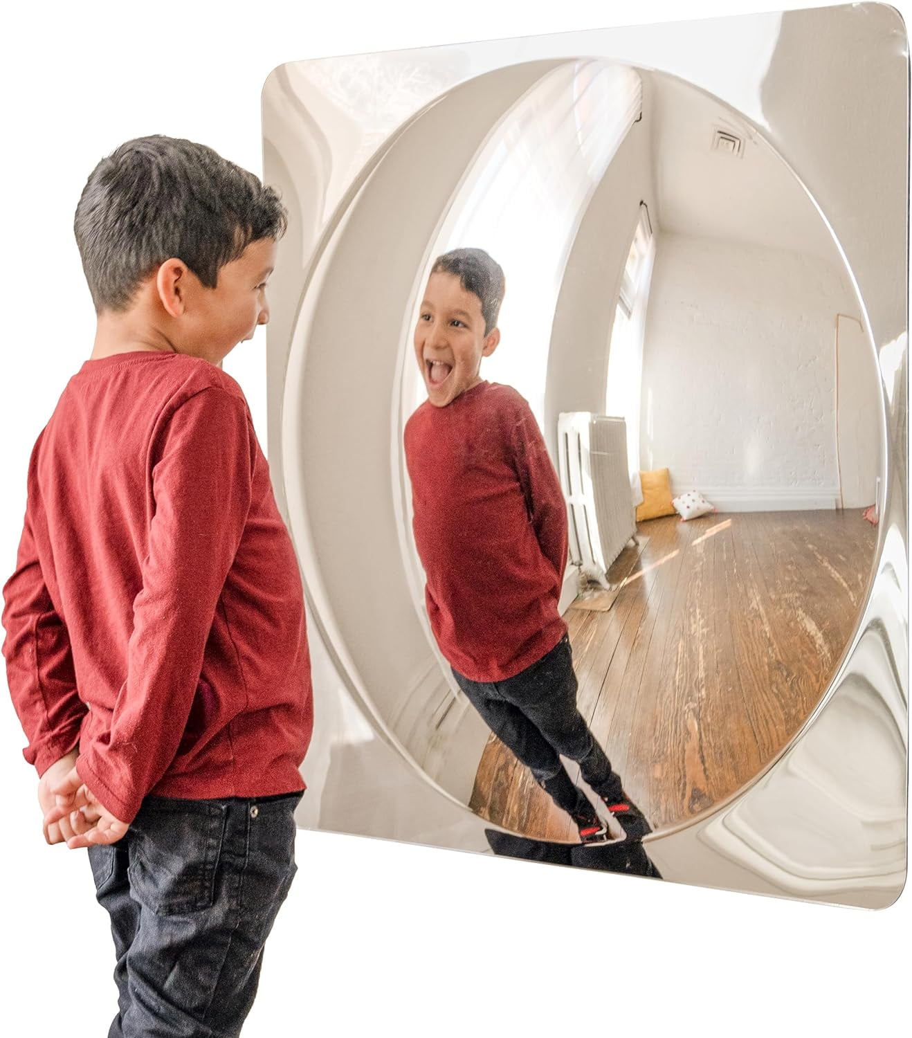 SPARK & WOW Sensory Wall Toddler Mirror - Giant - 1 Bubble - for Ages ...