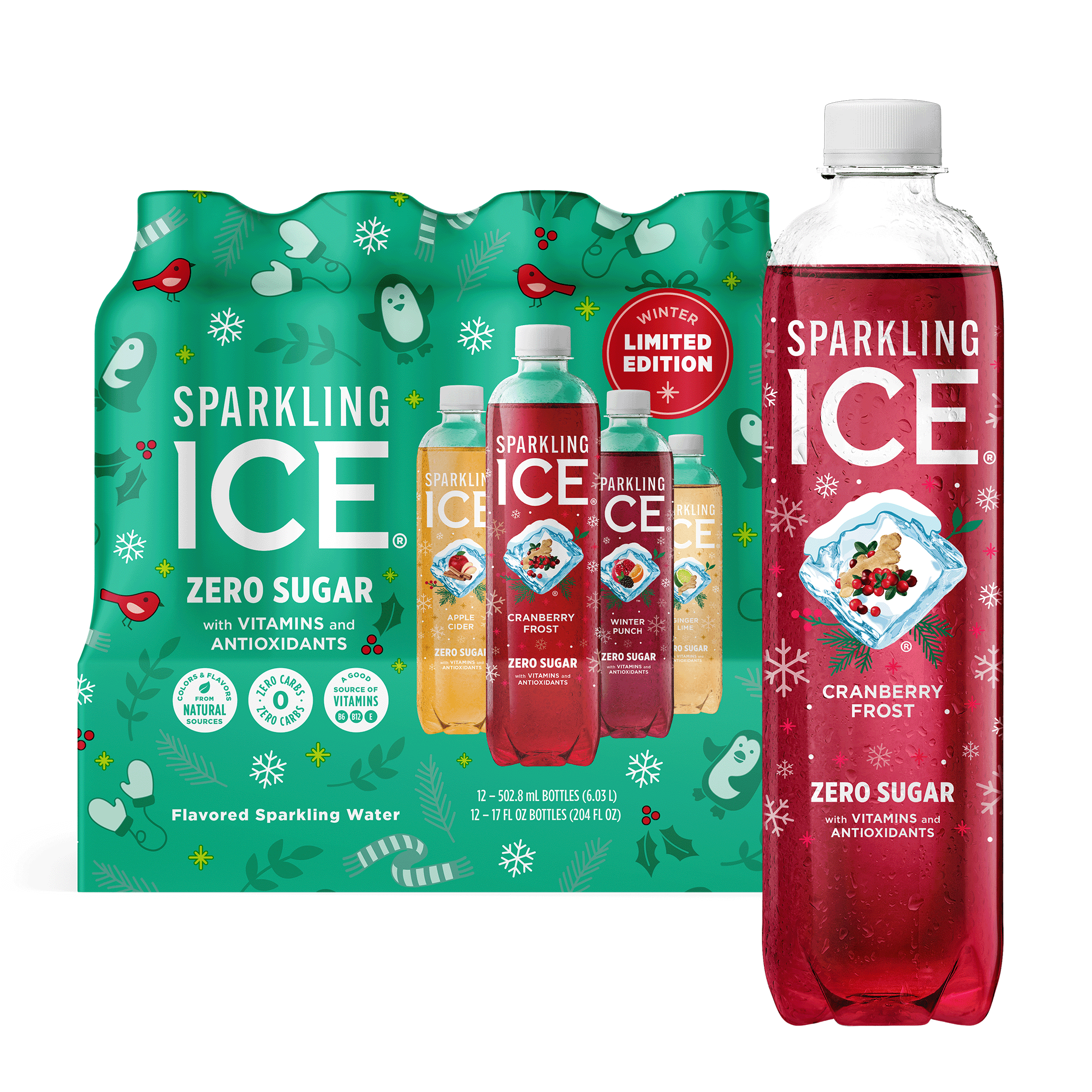 SPARKLING ICE Winter 12pk - Walmart.com