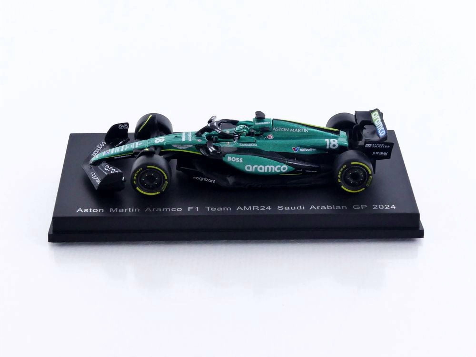 Aston Martin AMR24 #18 Lance Stroll Formula One F1 "Saudi Arabian GP ...