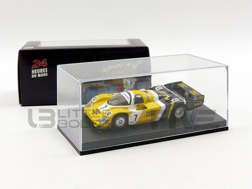 SPARKY 1/64 - PORSCHE 956 New Man - Winner Le Mans 1985 - Walmart.com