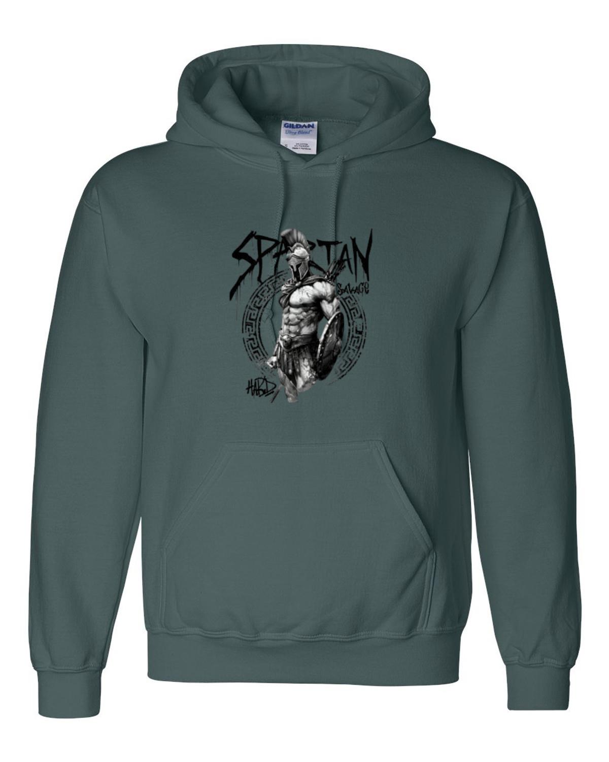 SPARTAN 2025 Ancient Greek Warrior Helmet Future Art Graphic Pullover ...