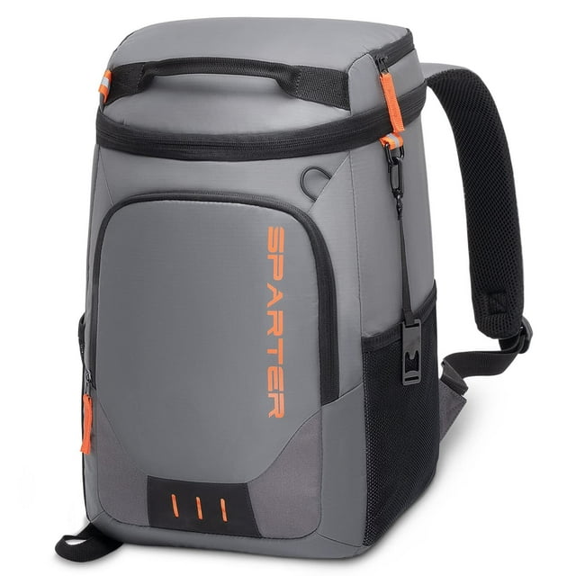 SPARTER Leakproof Insulated Travel Backpack Cooler, 33 Can Capacity ...